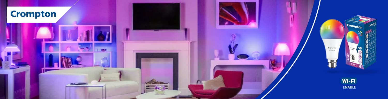Smart LED Bulbs Explained: Voice Control for a Smarter Home | Crompton