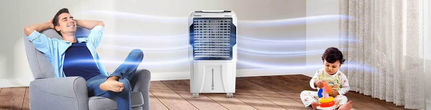 What are Smart Air Cooler - Use with Google Home & Amazon Alexa