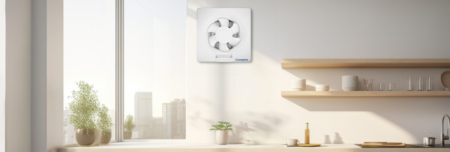 How to Clean a Kitchen Exhaust Fan? | Crompton