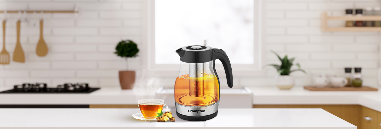 How To Clean An Electric Kettle In 8 Easy Steps? | Crompton