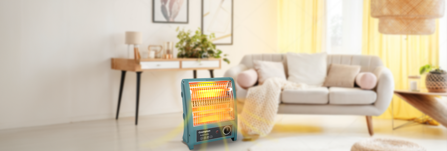 Oil Room Heaters Guide: Features, Working, Maintenance Tips | Crompton
