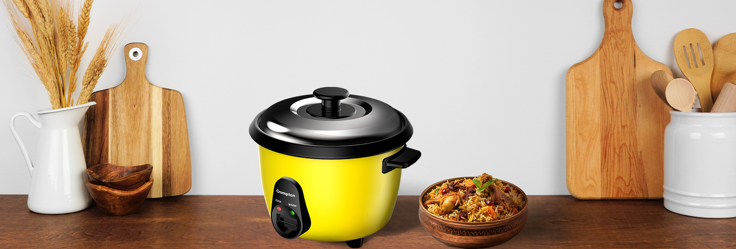 How to Make Biryani in Rice Cooker Easily in 5 Steps | Crompton
