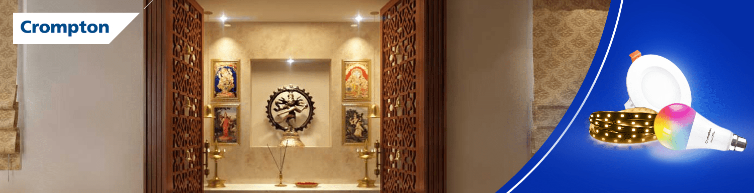 Pooja Room Lighting Ideas: How to Give Your Home Temple a Divine Look ...
