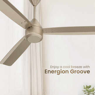 Crompton Energion Groove Remote BLDC Ceiling Fan: Shop Crompton ...