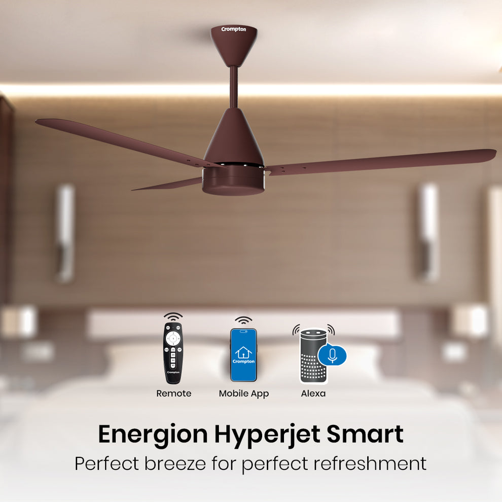 Crompton Energion Hyperjet smart BLDC Ceiling Fan: Shop Crompton ...