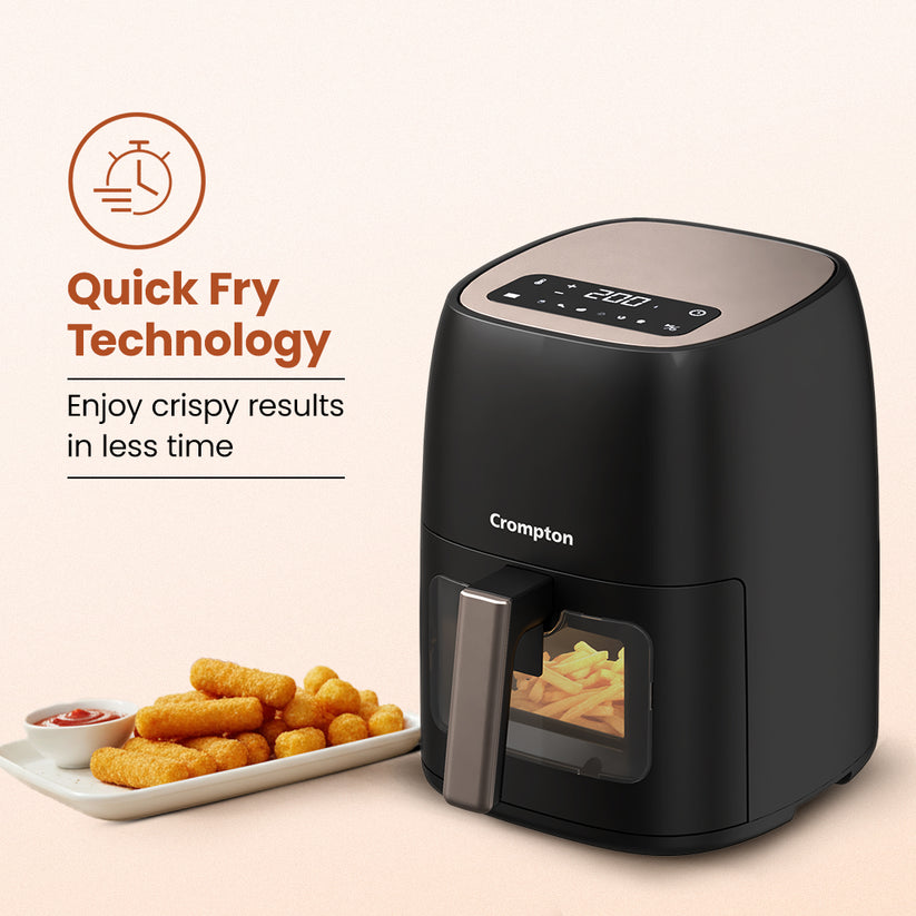 Shop Crompton Ameo DLX Air Fryer Air Fryer Online at Best Prices - Crompton